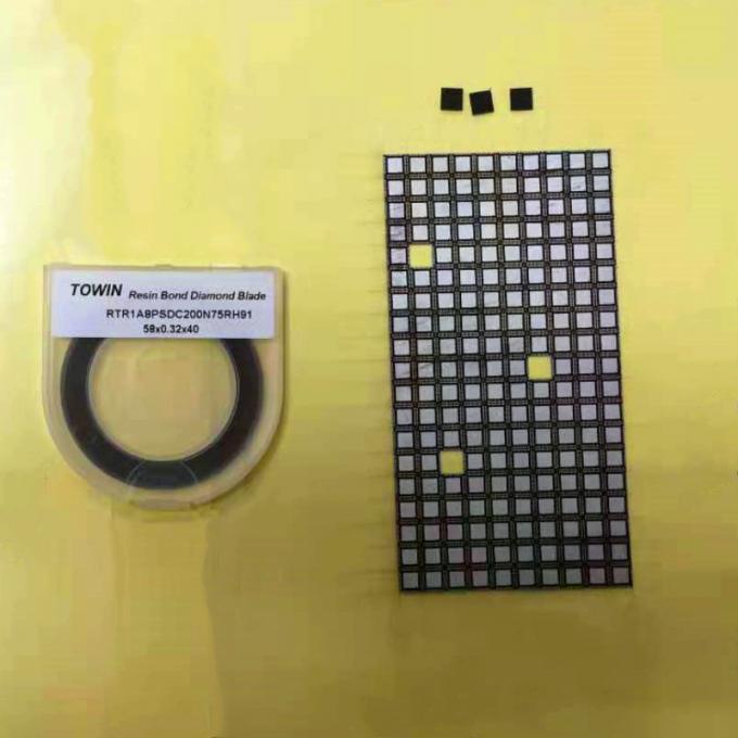 76.2mm Integral ADT Dicing Blades For Optical Glass Cutting